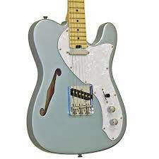 Aria Pro II Modern Classic TEG-TL Electric Guitar - Metallic Ice Blue ...